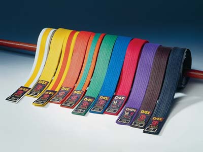 Pásky na kimono karate